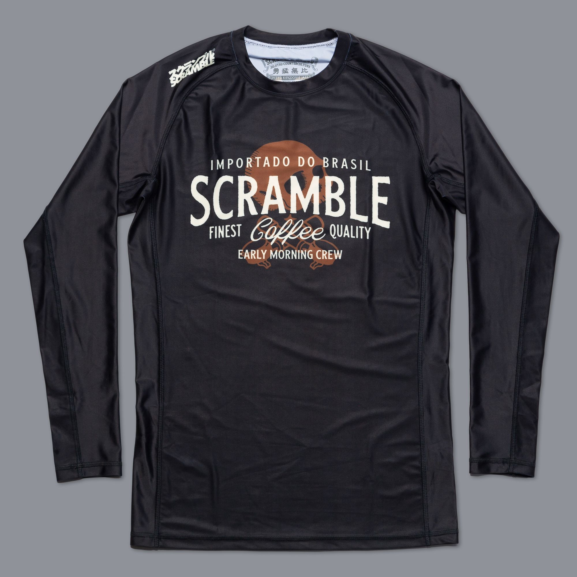 Scramble Coffee then Chokes Rashguard | Scramble EU