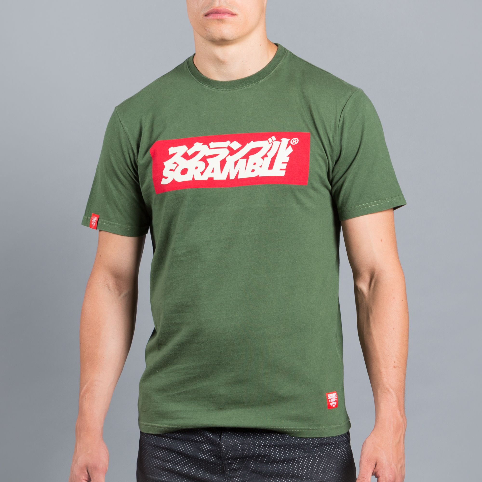 Scramble Grande Logo T-Shirt - Green | Scramble EU