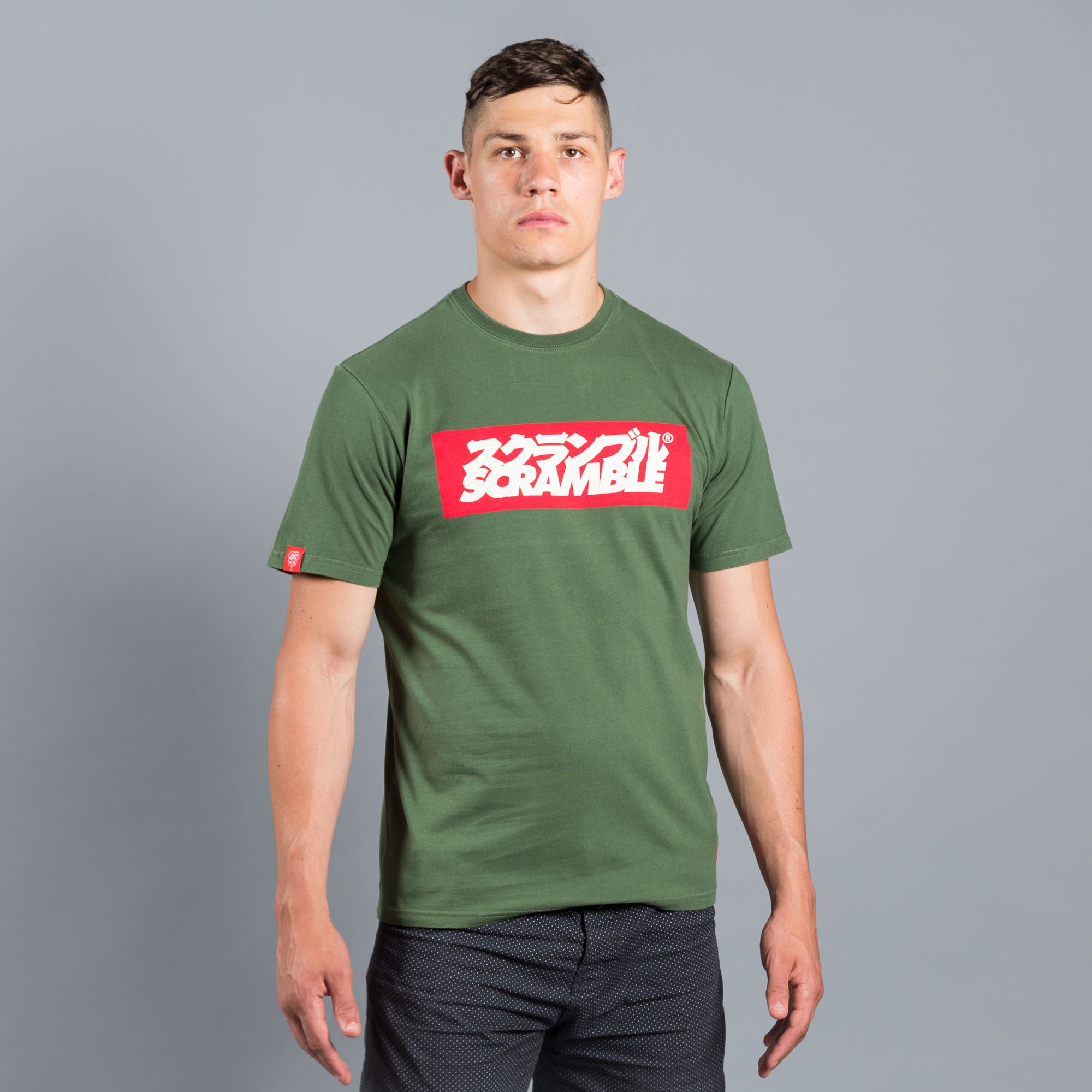 Scramble Grande Logo T-Shirt - Green | Scramble EU