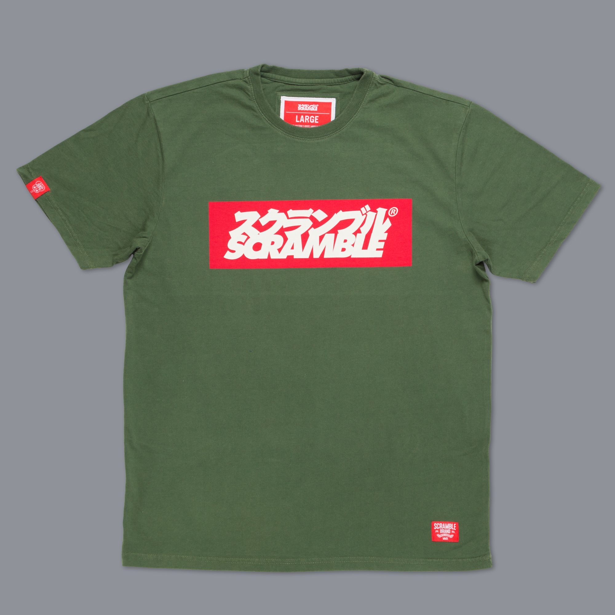 Scramble Grande Logo T-Shirt - Green | Scramble Europe