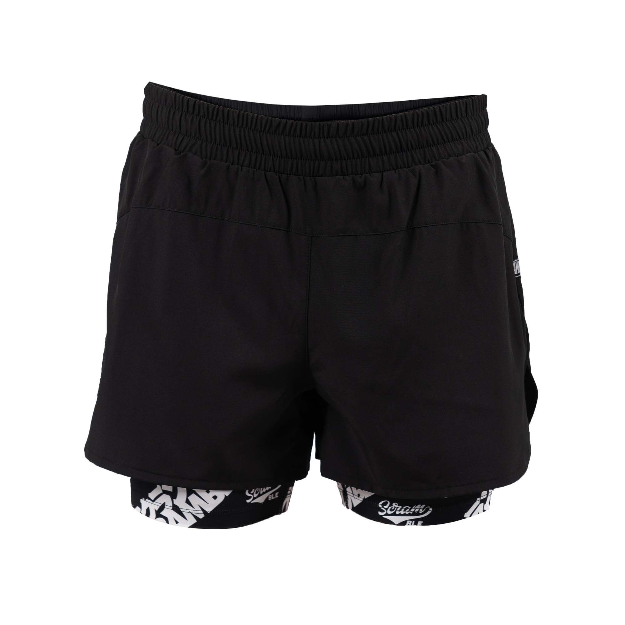 Combination Shorts Black Logotypes Scramble Europe Combination Shorts Black Logotypes Scramble Europe