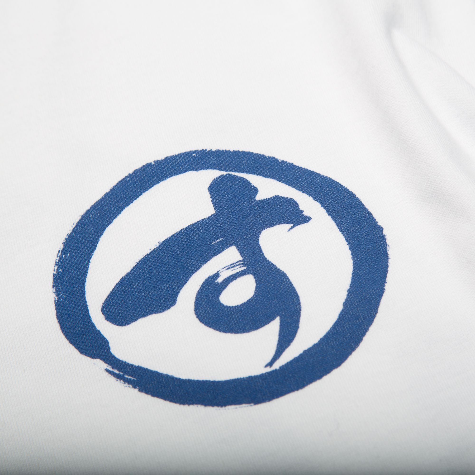Scramble ROW – Scramble Brush Logo Tee - White