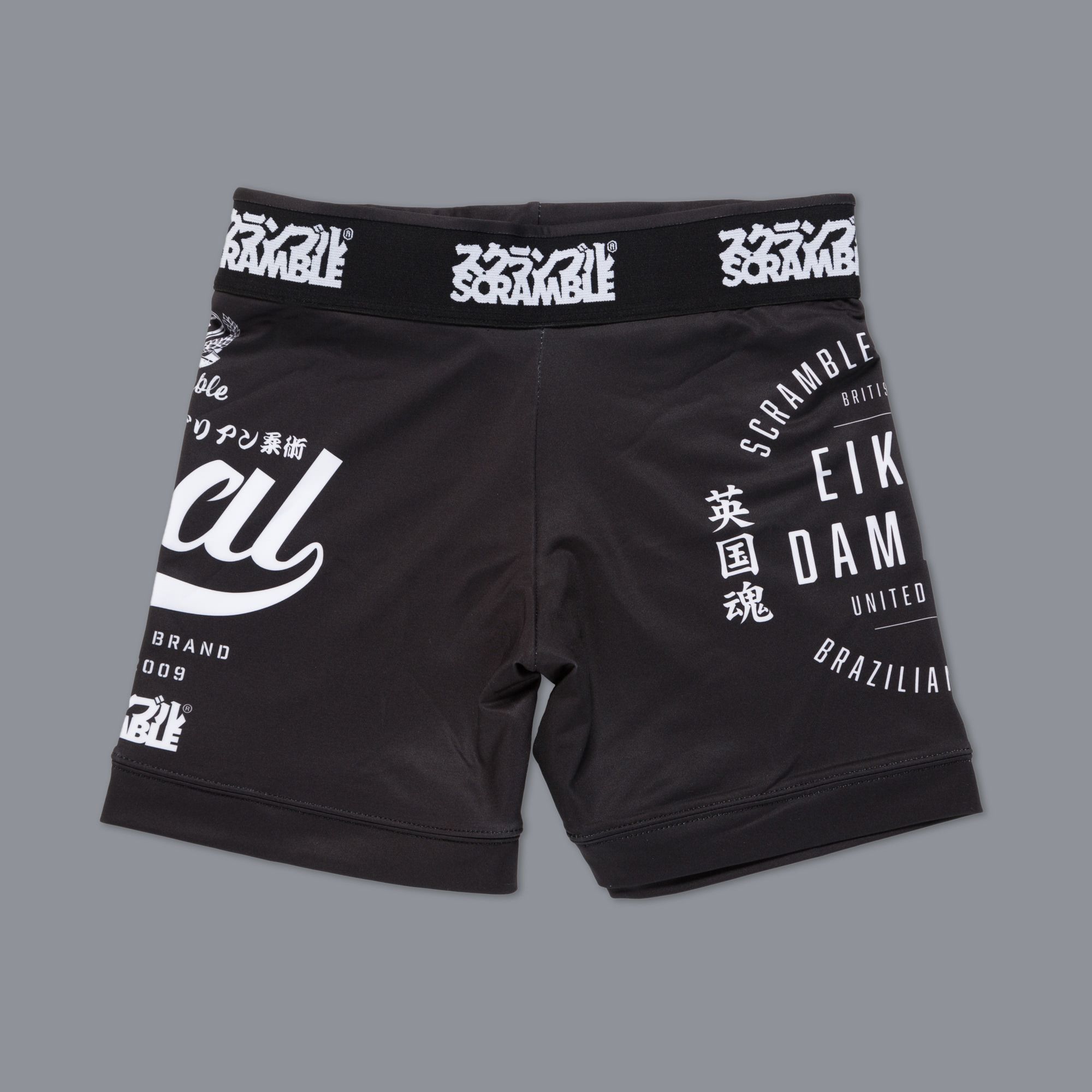 Scramble ROW – Scramble ‘Real” Vale Tudo Shorts - Black