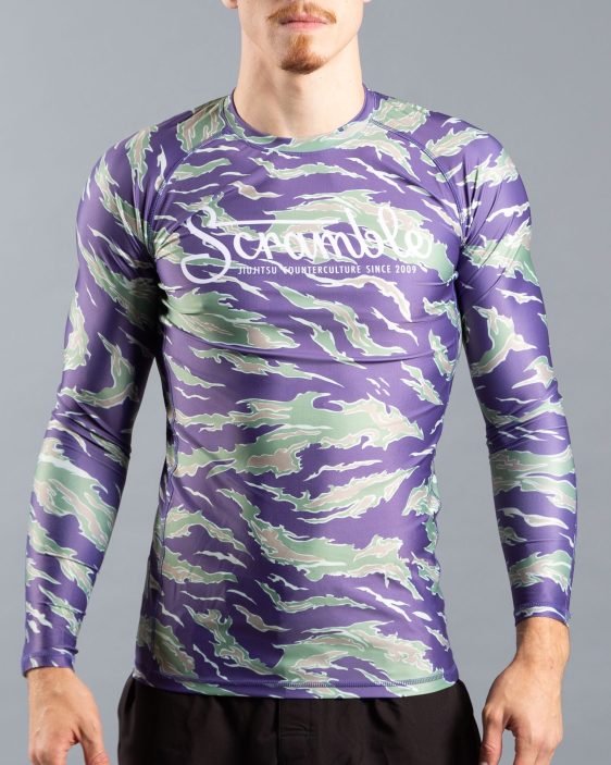 Scramble ROW – Scramble Letterlogo Camo Rashguard