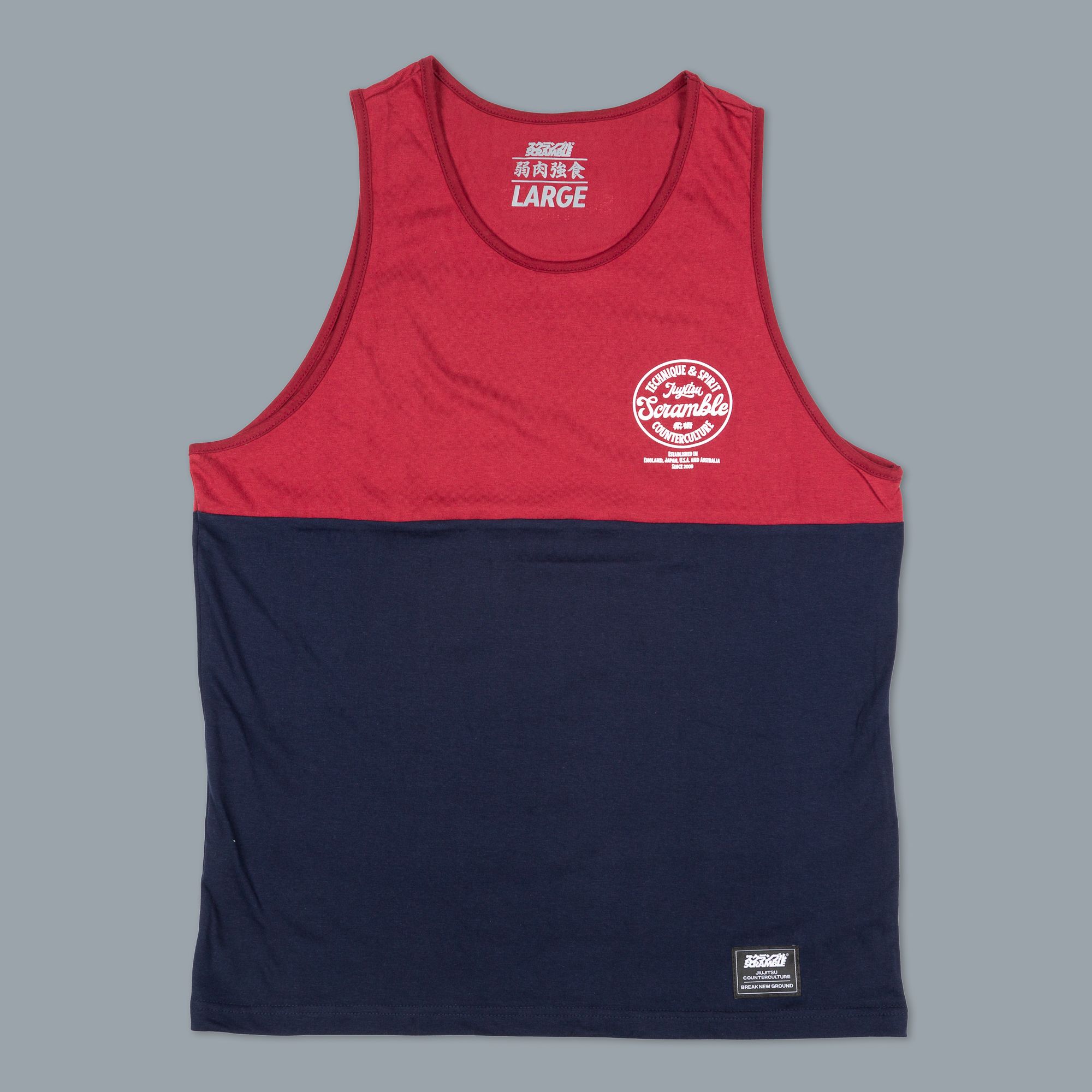 Scramble ROW – Scramble Technique & Spirit Vest - Red/Navy