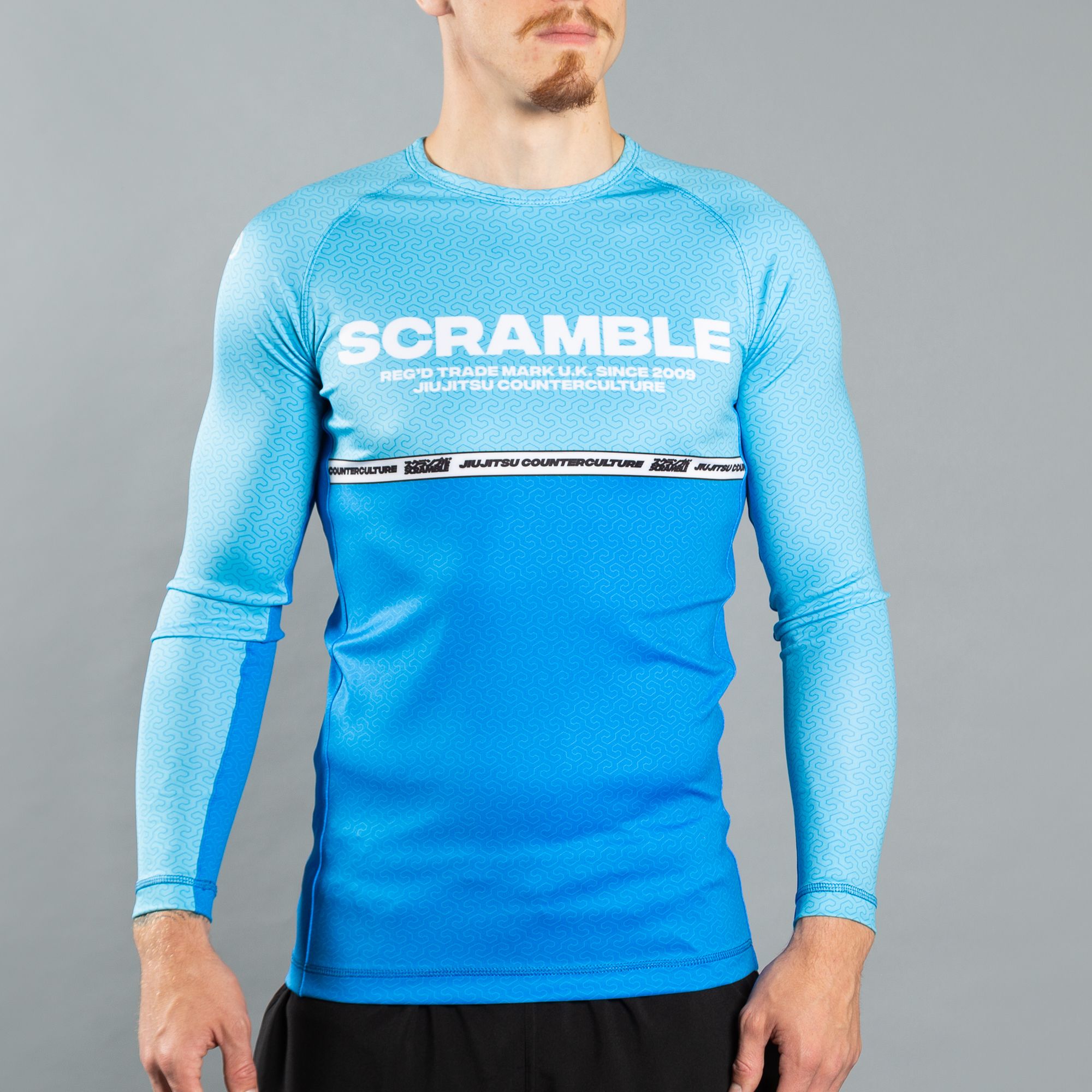 Scramble ROW – Scramble Ranked Rashguard v4 - Blue
