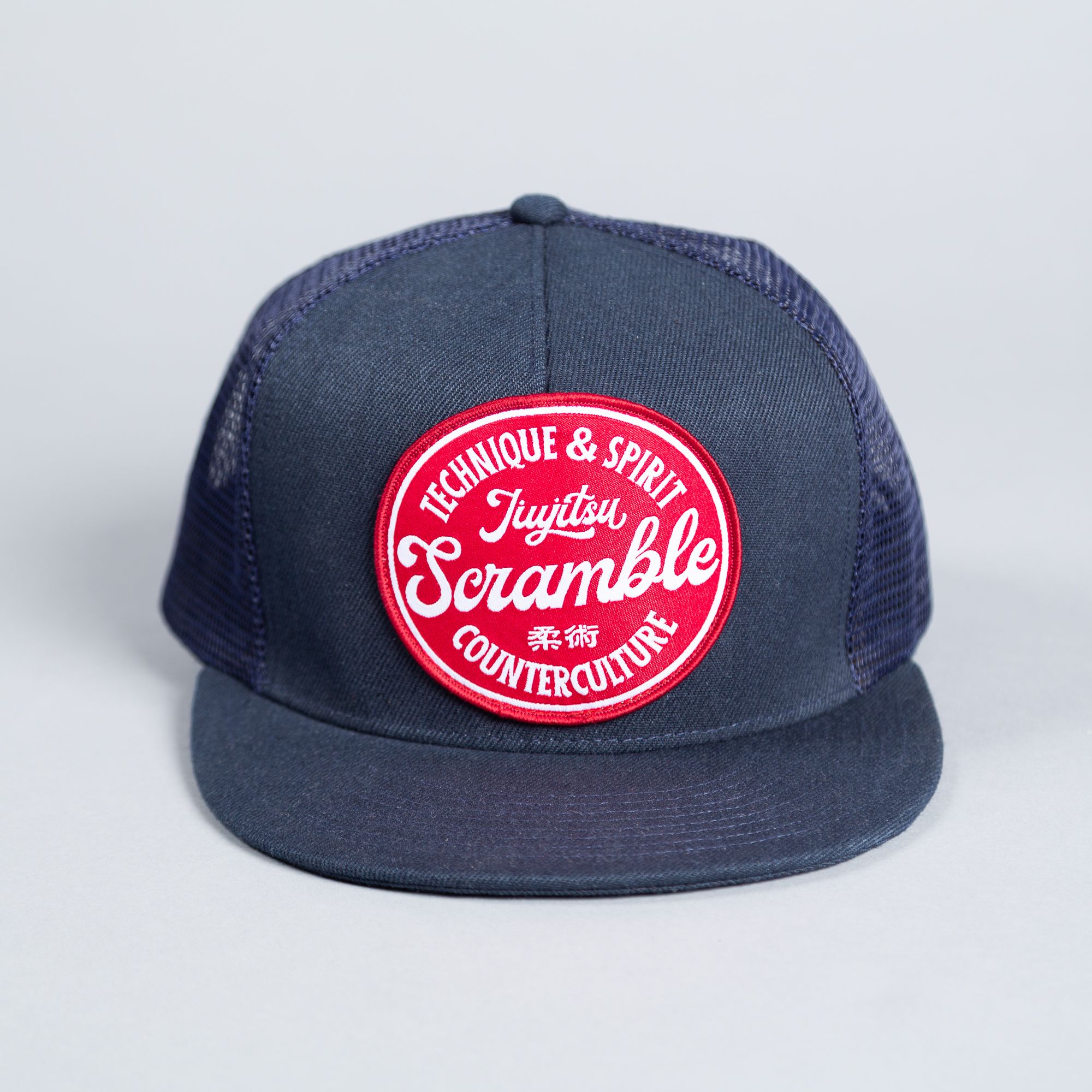 Scramble ROW – Scramble Technique & Spirit Trucker Hat - Navy