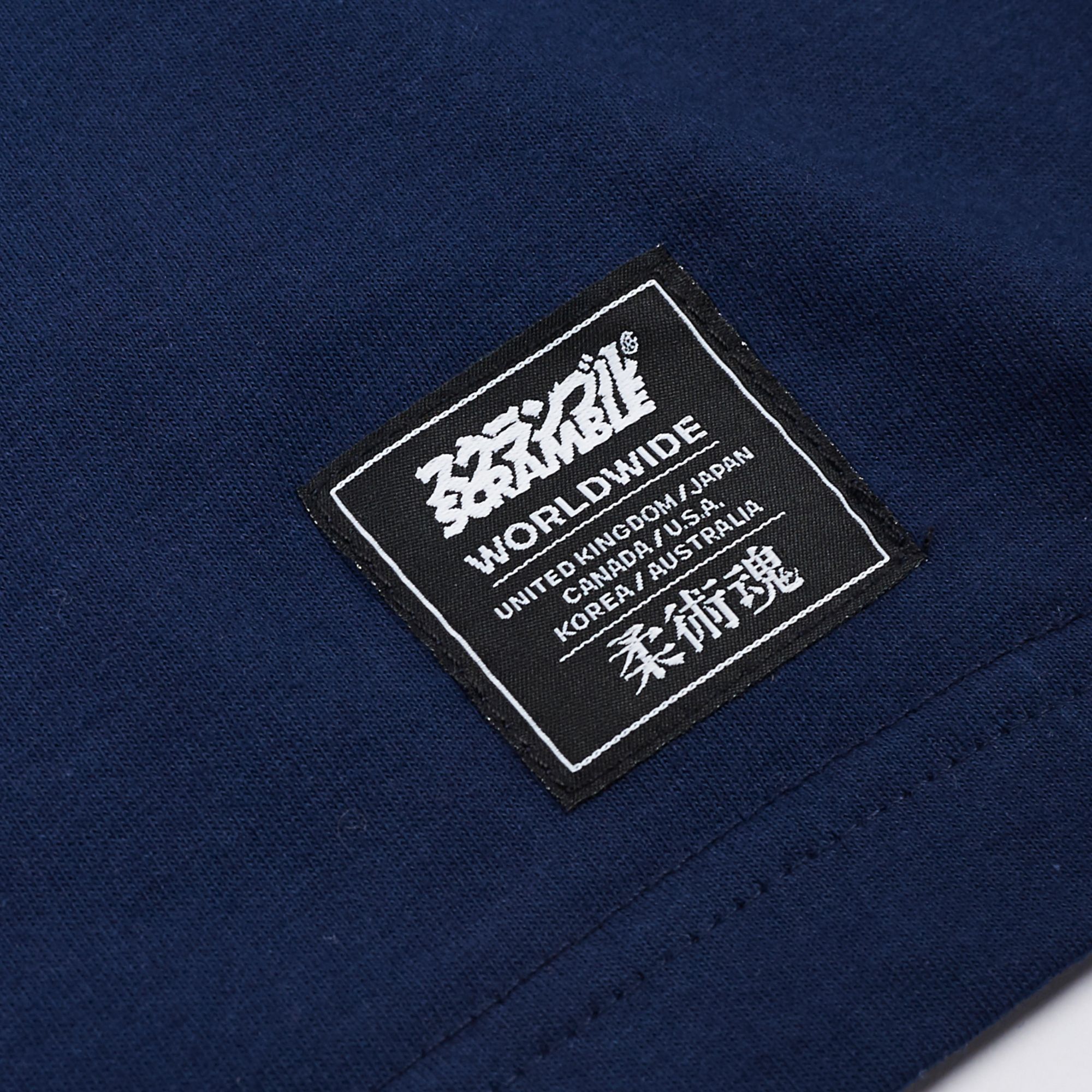 Scramble ROW – Scramble Technique and Spirit Tee - Navy