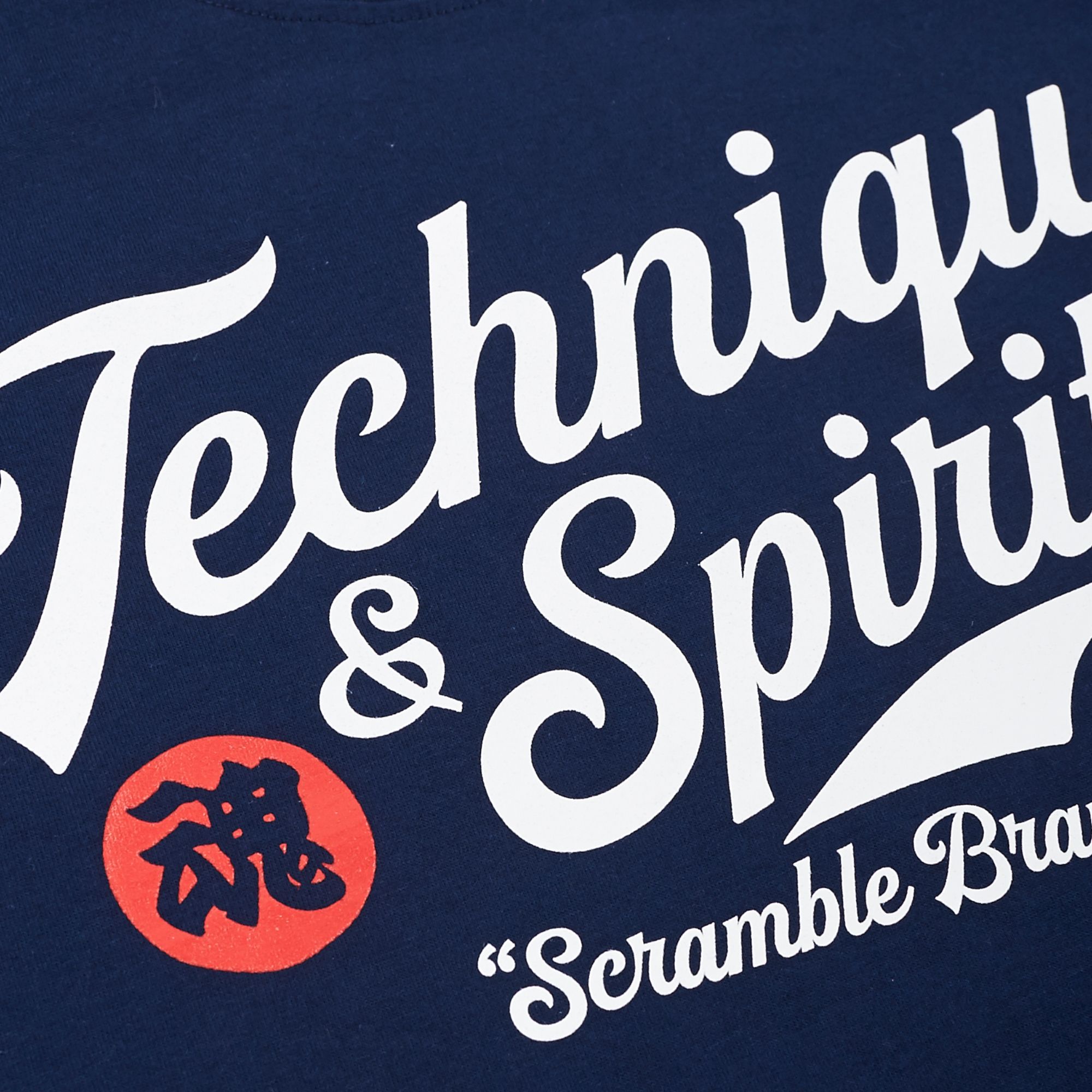 Scramble ROW – Scramble Technique and Spirit Tee - Navy