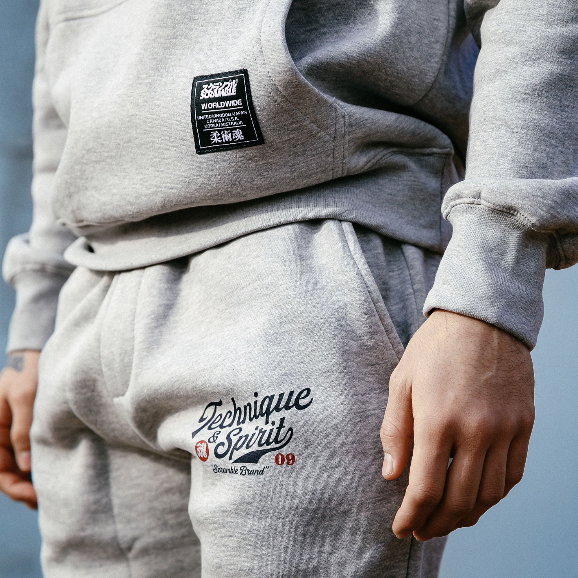 Scramble ROW – Scramble Technique and Spirit Joggers - Grey