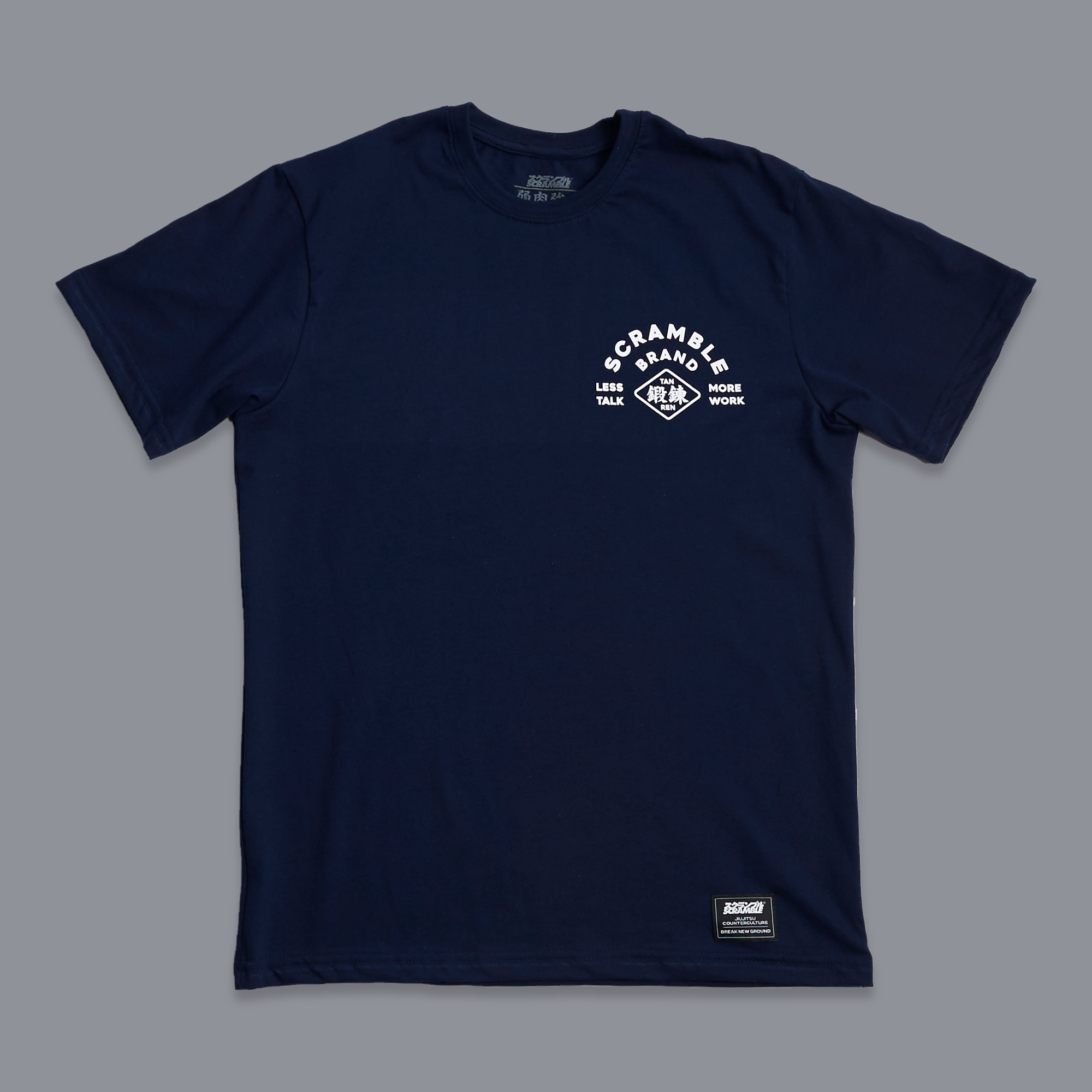Scramble ROW – Scramble Less Talk Tee - Navy