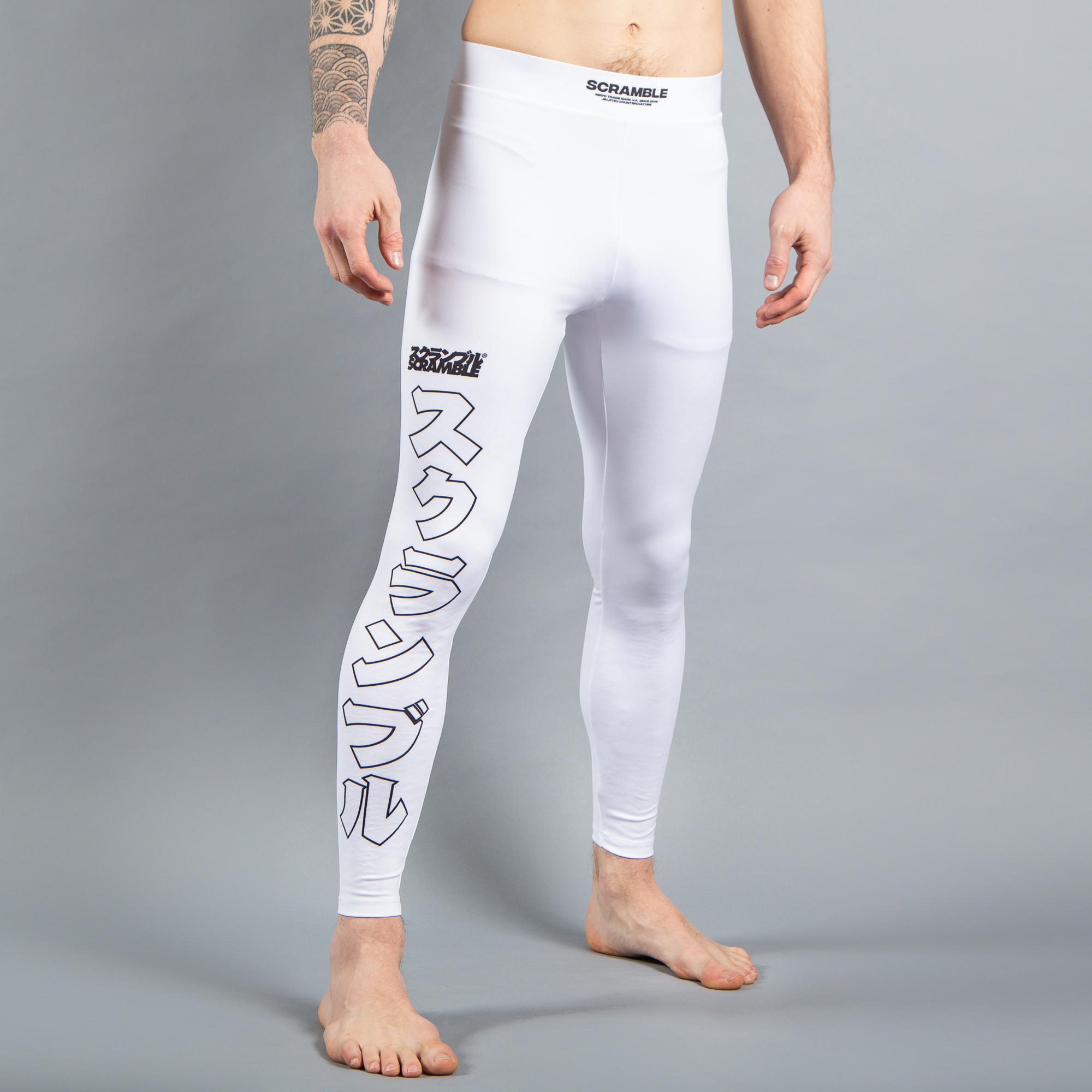 Scramble ROW – Scramble BASE Spats - White