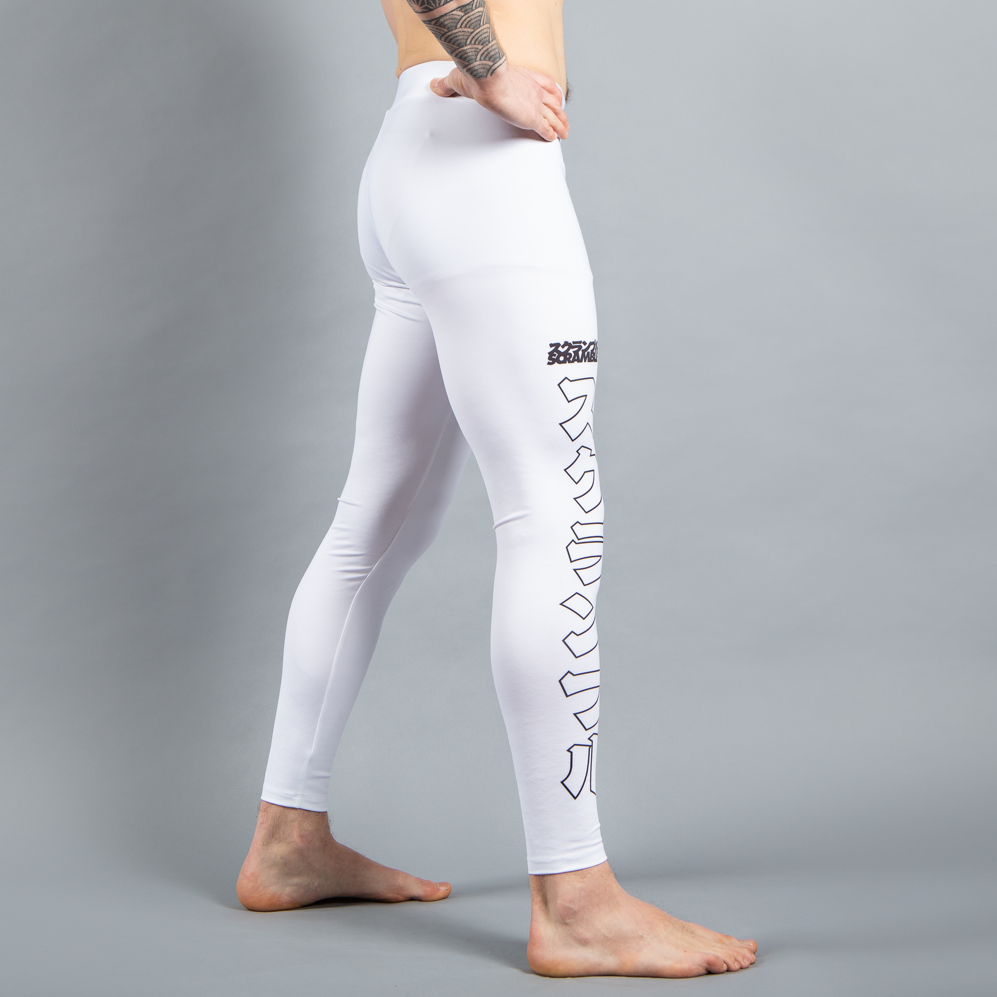 Scramble ROW – Scramble BASE Spats - White