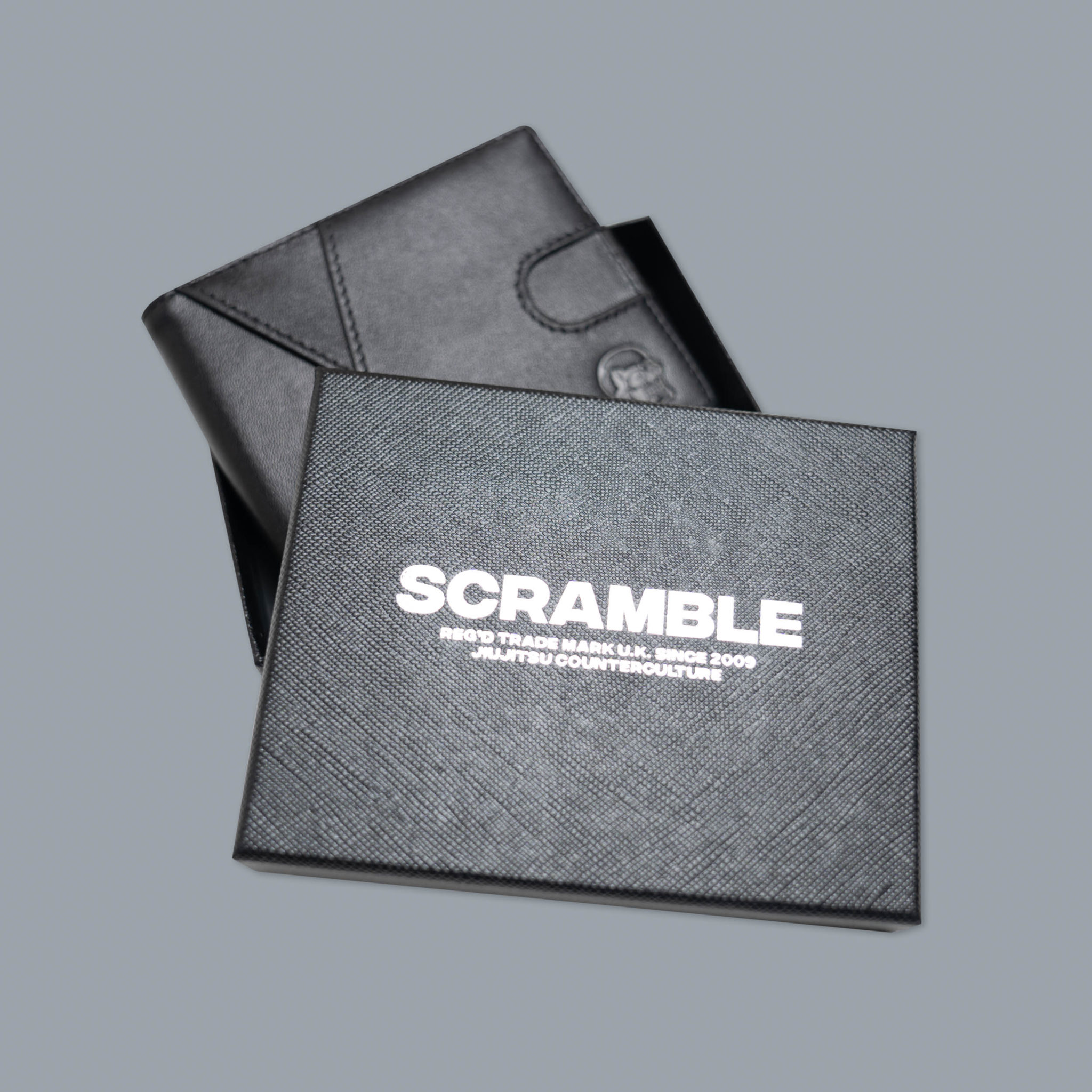 Scramble ROW – Scramble Embossed Leather Wallet