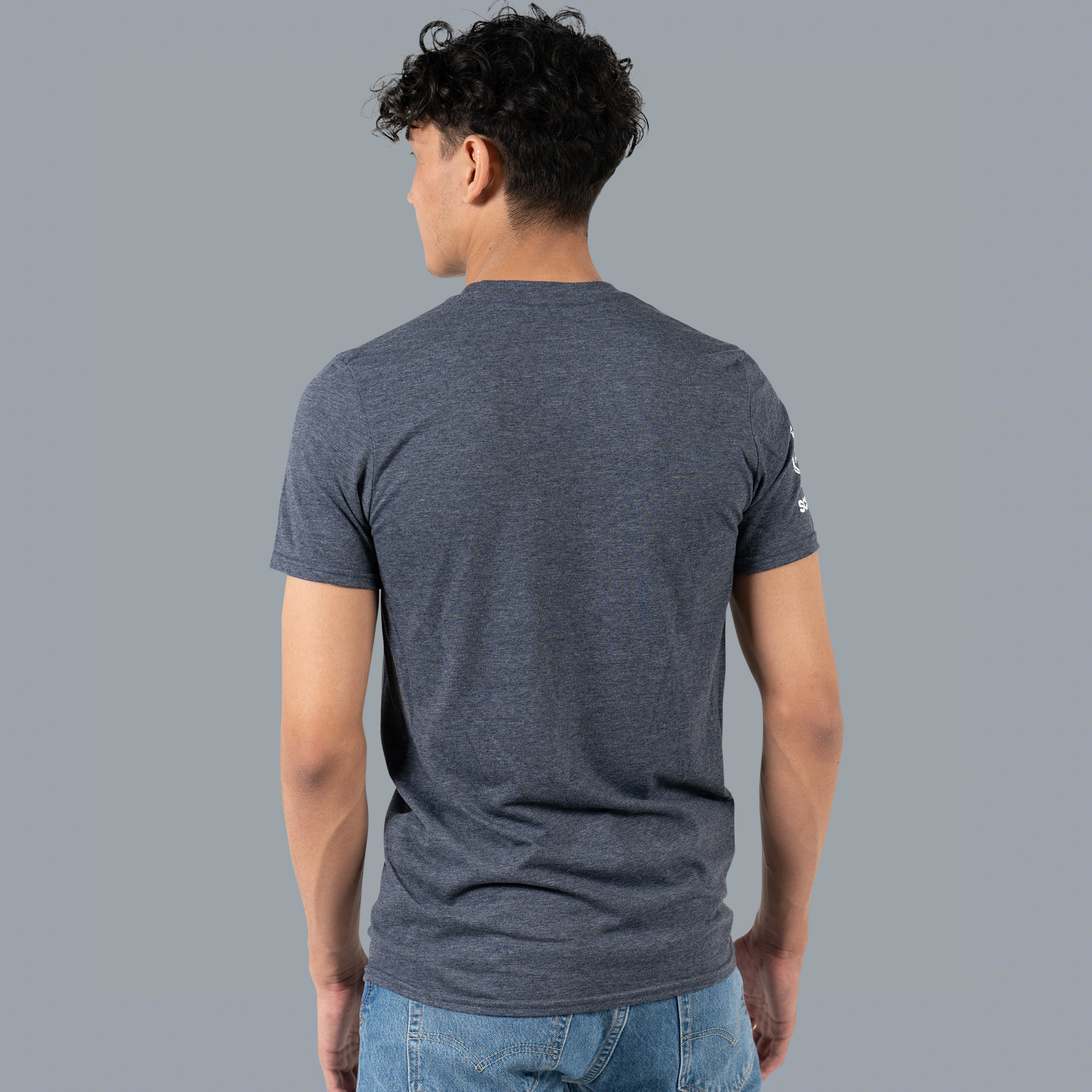 Scramble ROW – Scramble Jiu Jitsu and Stuff Type Tee - Navy