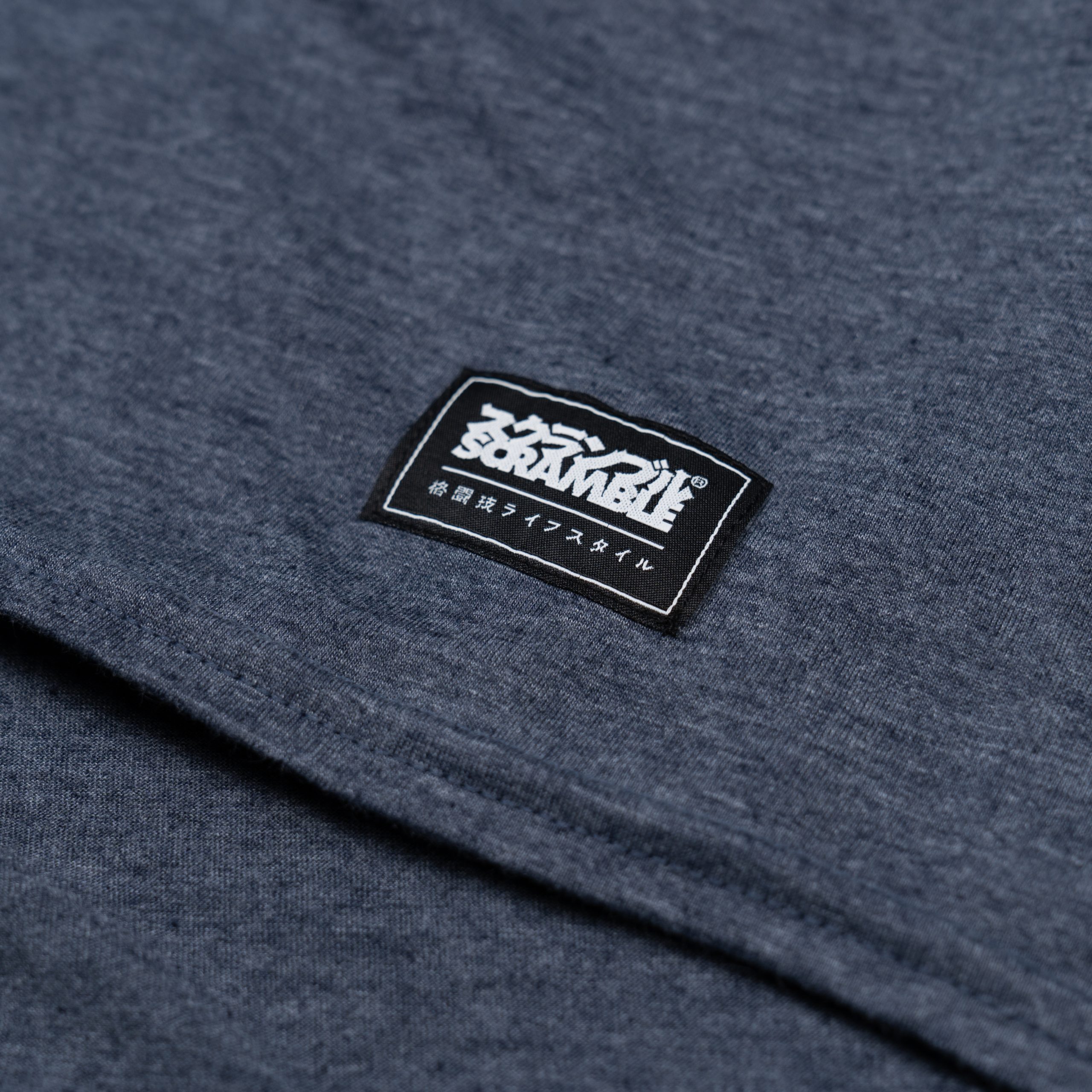Scramble ROW – Scramble Jiu Jitsu and Stuff Type Tee - Navy